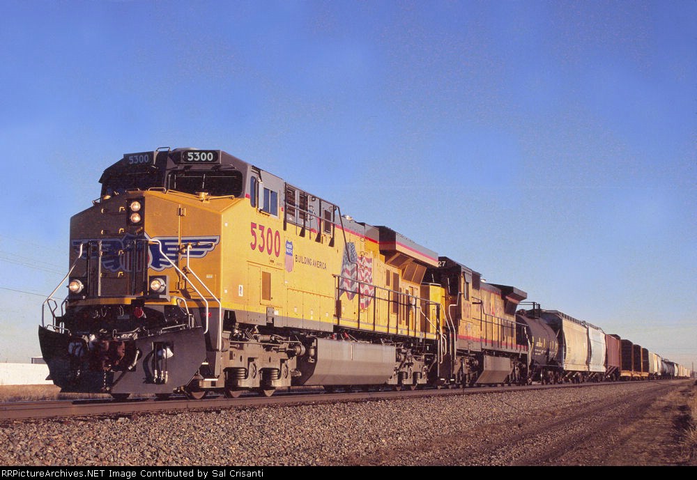 UP 5300 On Train M-CYDV7-04 (Cheyenne, WY to Denver, CO Manifest)